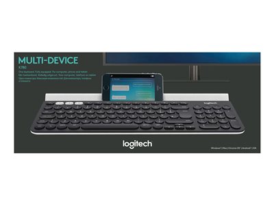 Logitech K780 Multi-Device - keyboard - white - 920-008149