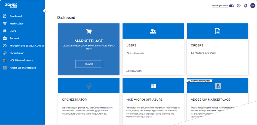 ZonesCloud Marketplace and Management Platform | Zones